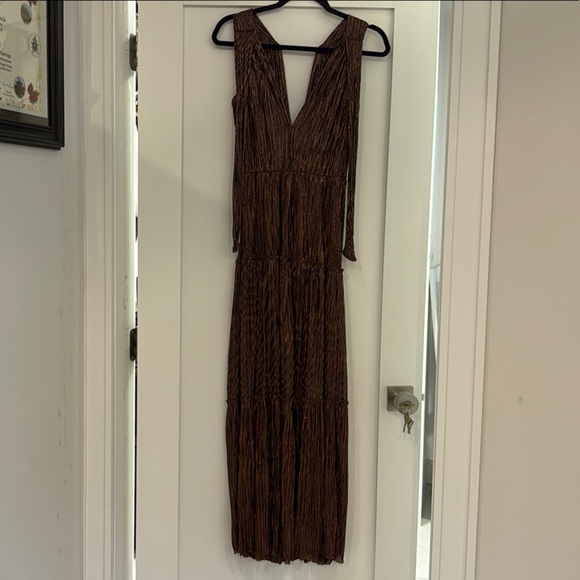 Sabina Musayev | Dresses | Sabina Musayev Brown Maxi Dress | Poshmark